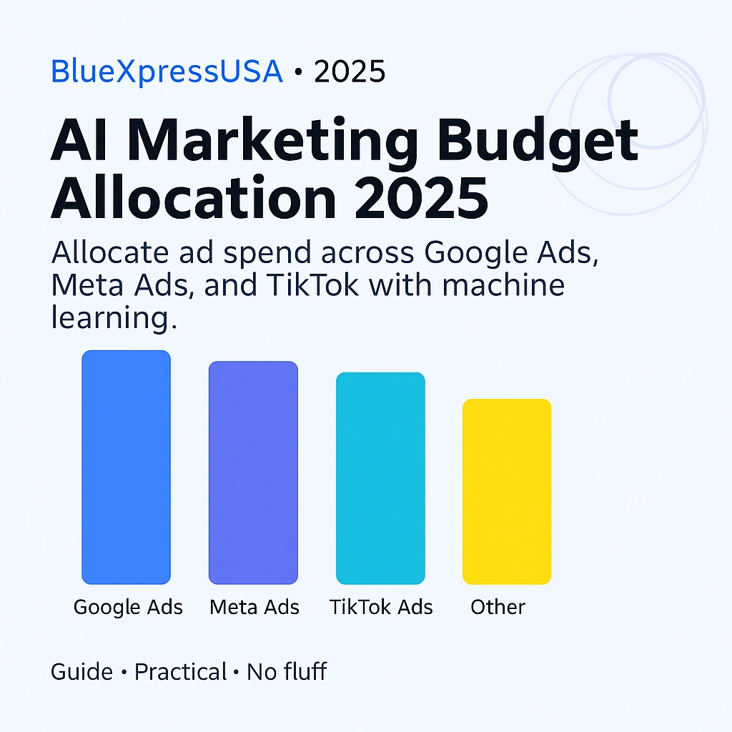 AI marketing budget allocation 2025: optimize spend across